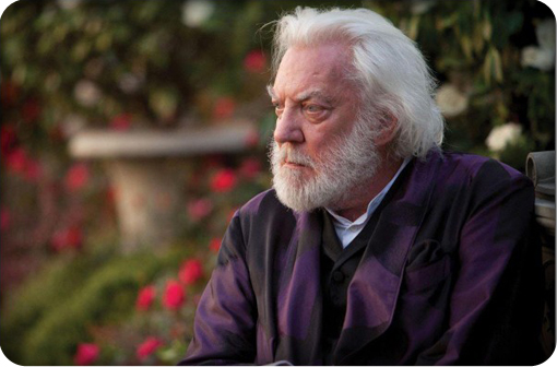 Interview: Donald Sutherland on THE HUNGER GAMES - STARBURST Magazine