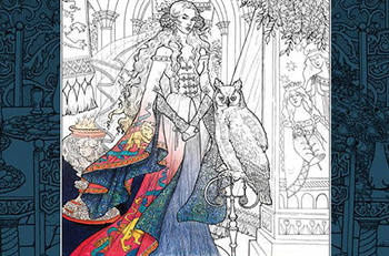 THE OFFICIAL A GAME OF THRONES COLOURING BOOK - STARBURST Magazine