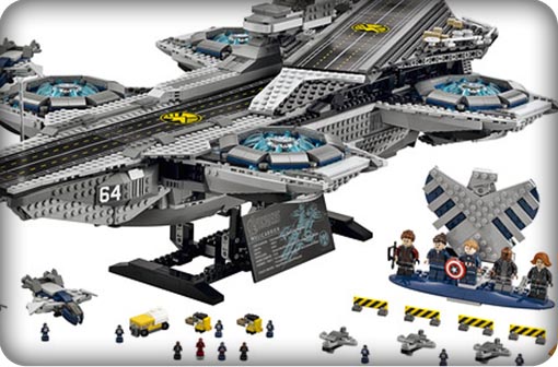 2,996-Piece LEGO S.H.I.E.L.D. Helicarrier Announced - STARBURST Magazine