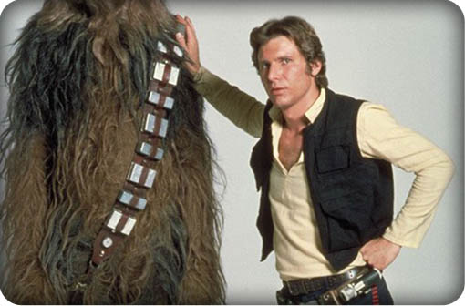 Young Harrison Ford Star Wars