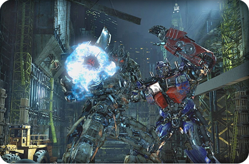 Universal Studios Singapore Transformers Ride Inside