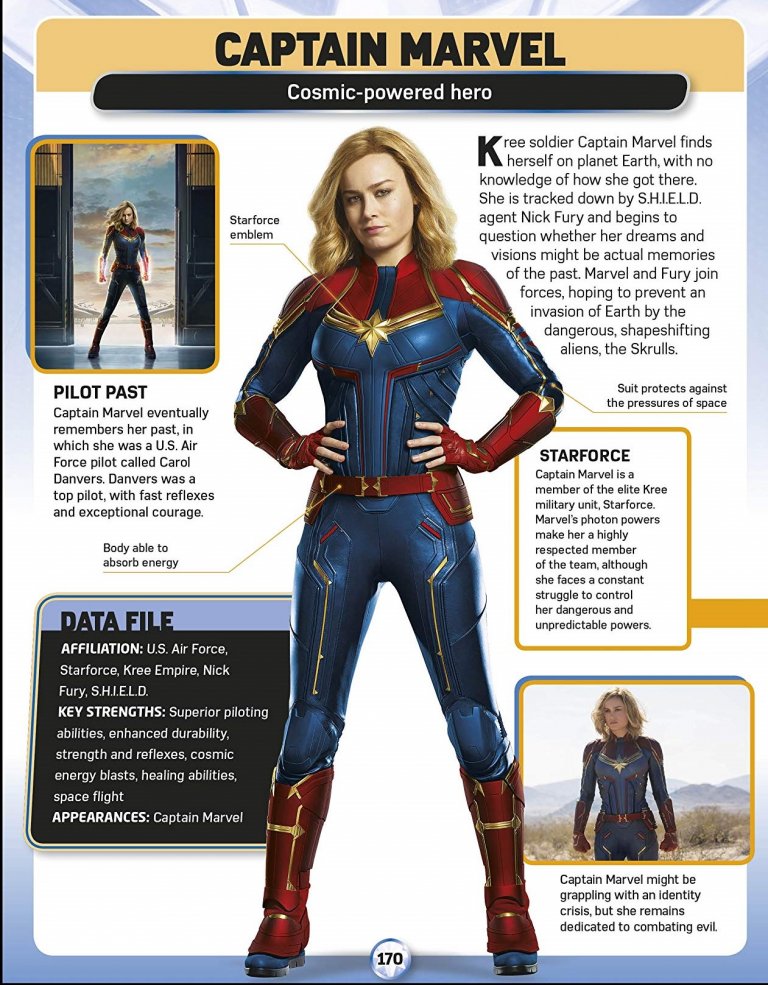 MARVEL STUDIOS CHARACTER ENCYCLOPEDIA - STARBURST Magazine