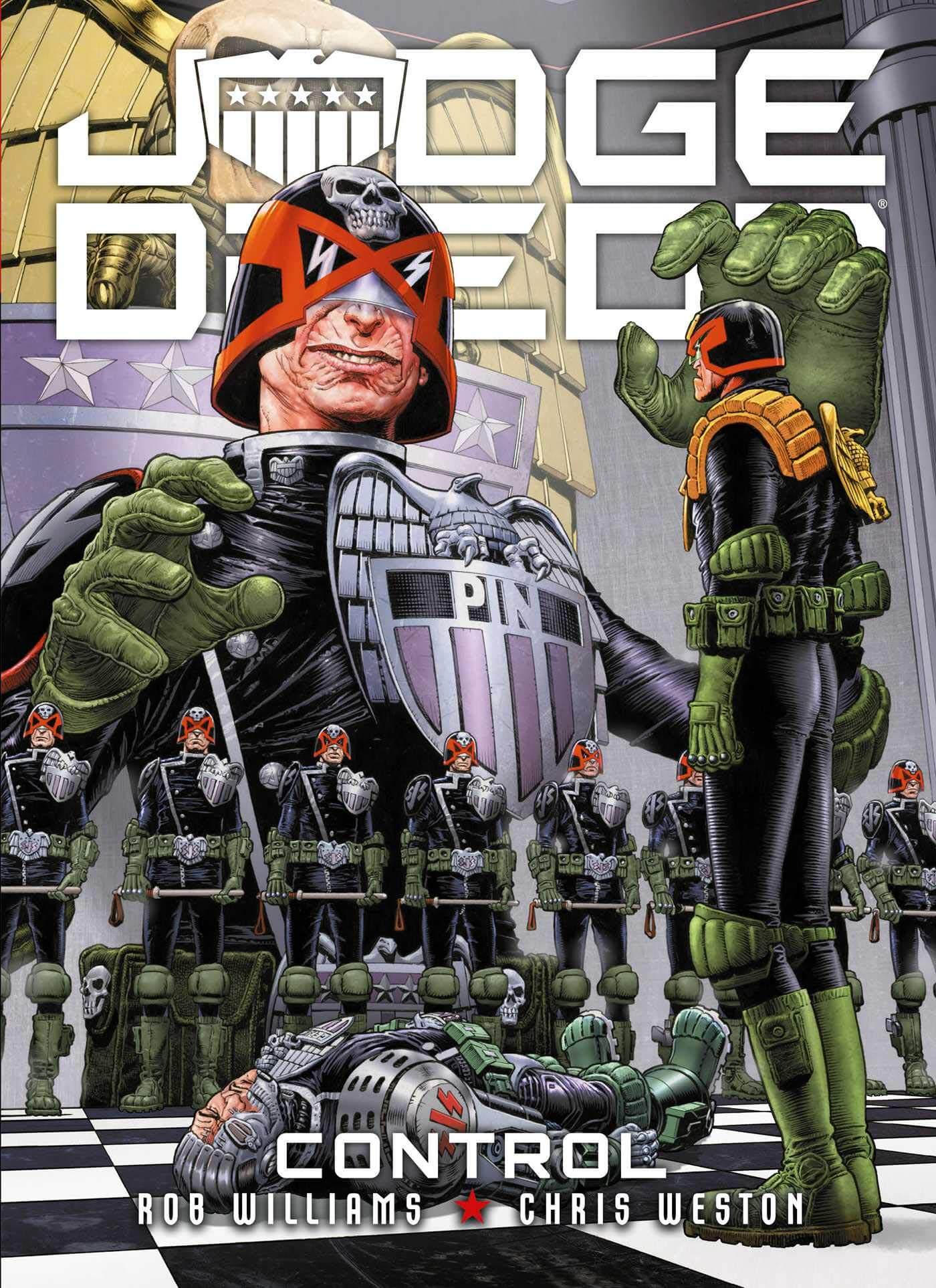 Judge Dredd Control Starburst Magazine