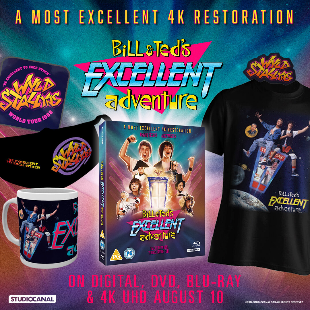 [ENDED]WIN a Merch Bundle of BILL & TED’S EXCELLENT ADVENTURE ...