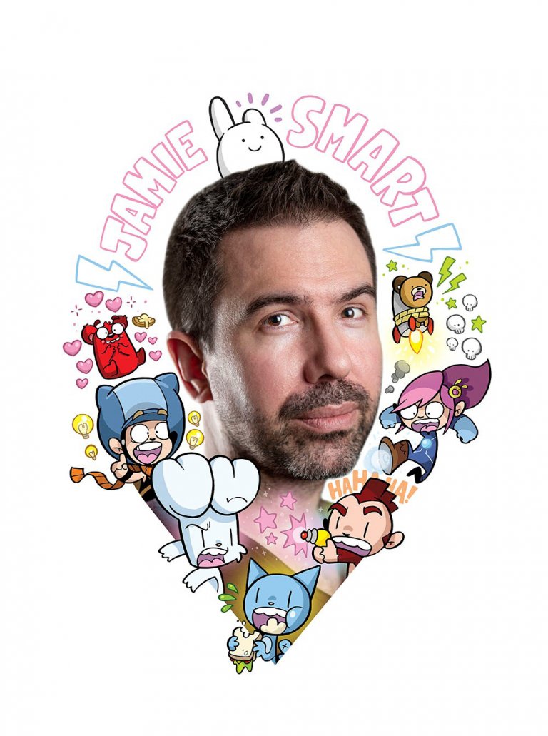 Jamie Smart | BUNNY VS MONKEY: THE HUMAN INVASION - STARBURST Magazine