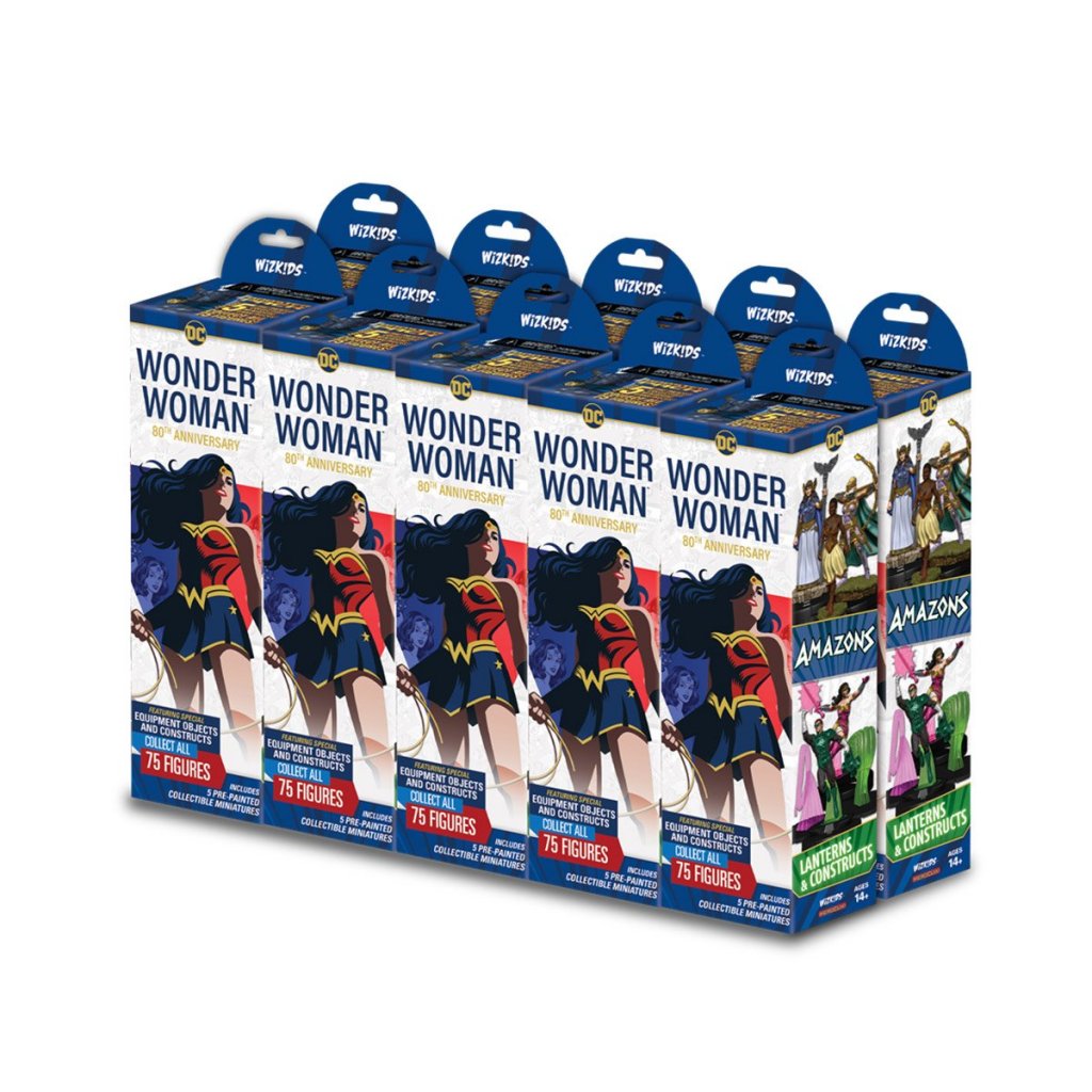 WONDER WOMAN 80TH ANNIVERSARY BOOSTER BOXES - STARBURST Magazine