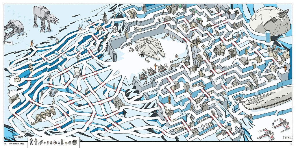 STAR WARS MAZES - STARBURST Magazine