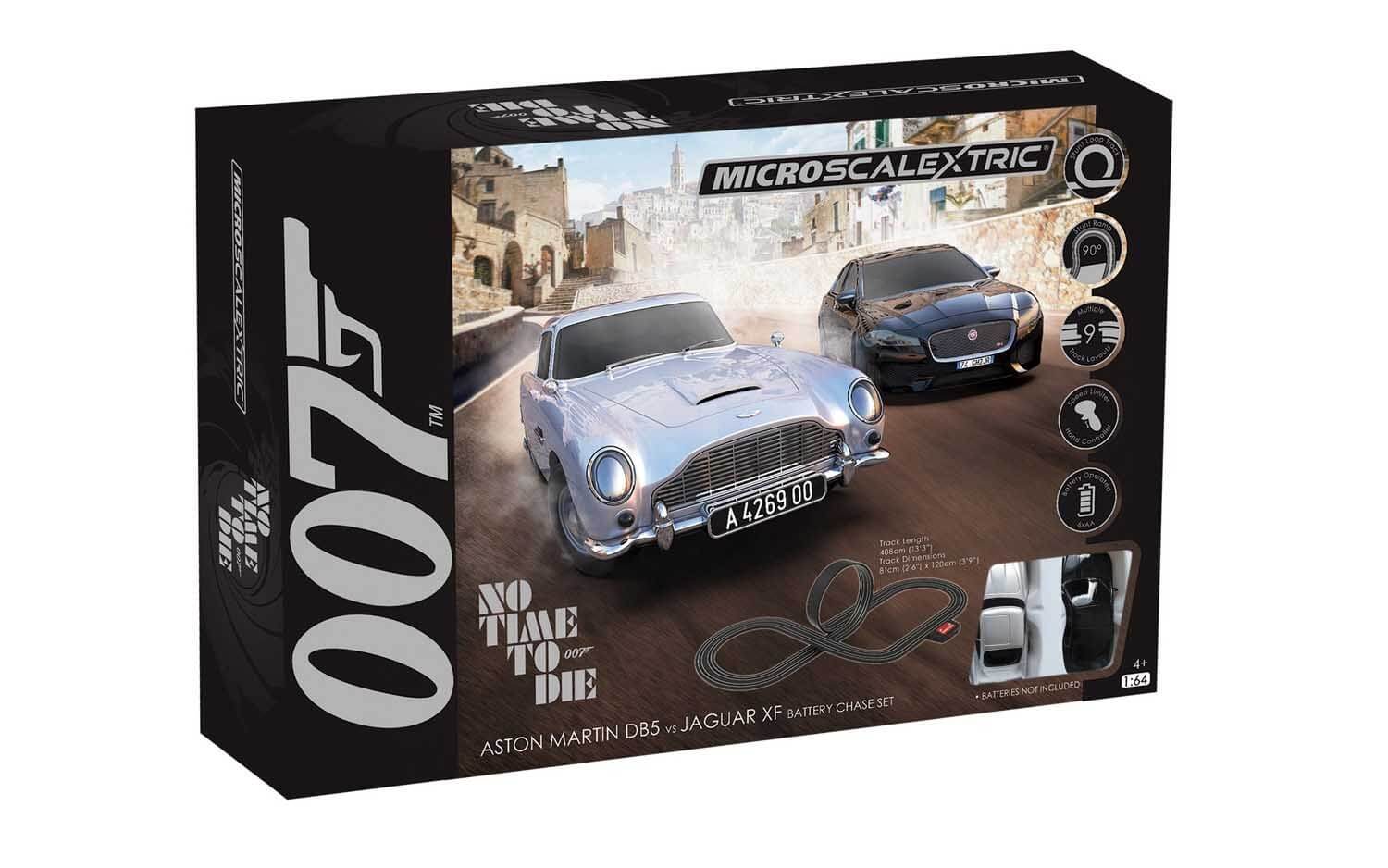 Micro Scalextric James Bond Set 'No Time To Die' - STARBURST Magazine