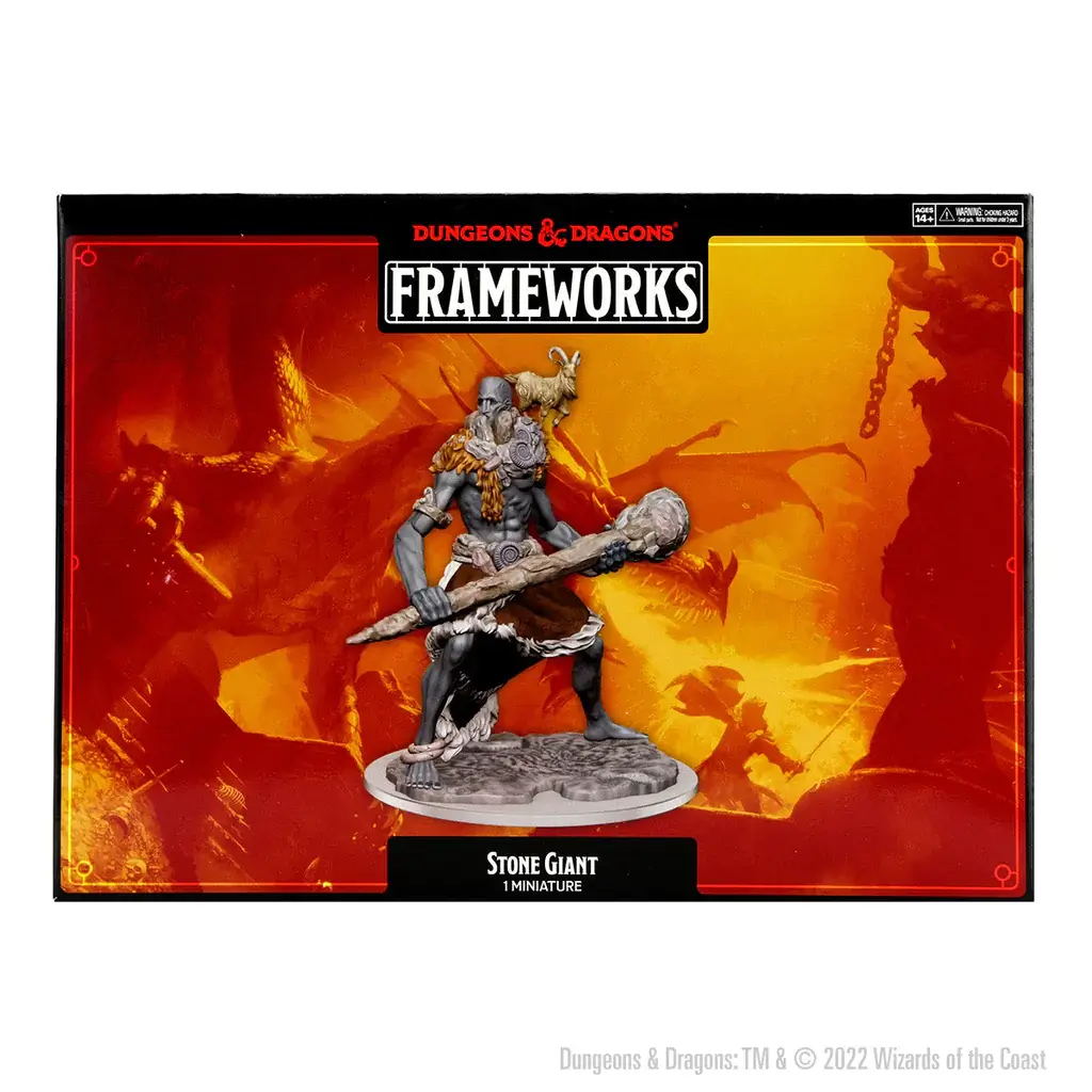 Dungeons and Dragons Frameworks Stone Giant - STARBURST Magazine