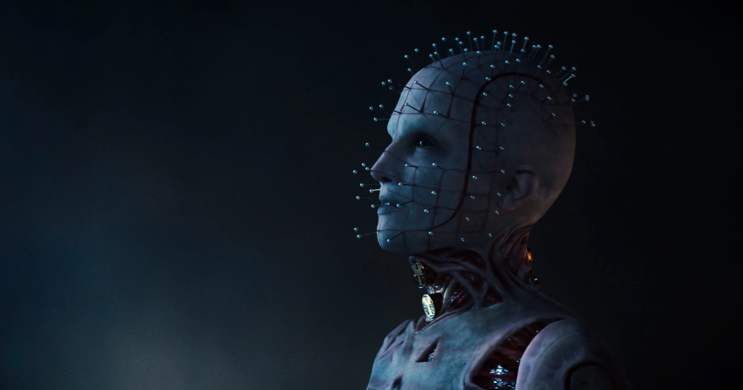 New Look At Jamie Clayton As Pinhead And Other Hellraiser Stills New Look At Jamie Clayton As Pinhead And Other Hellraiser Stills