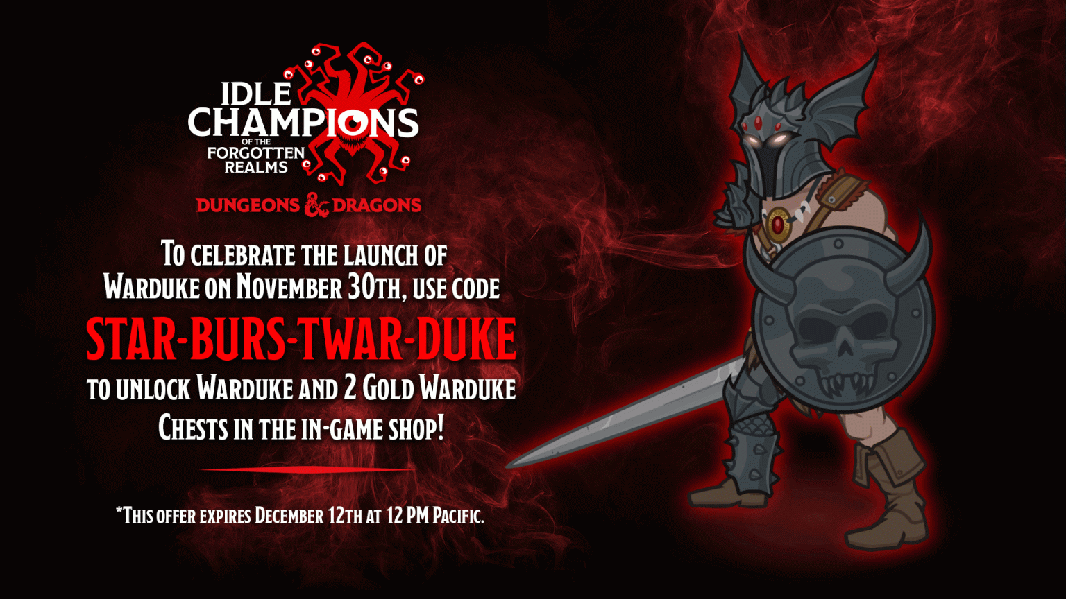 Warduke Comes To Idle Champions - STARBURST Magazine