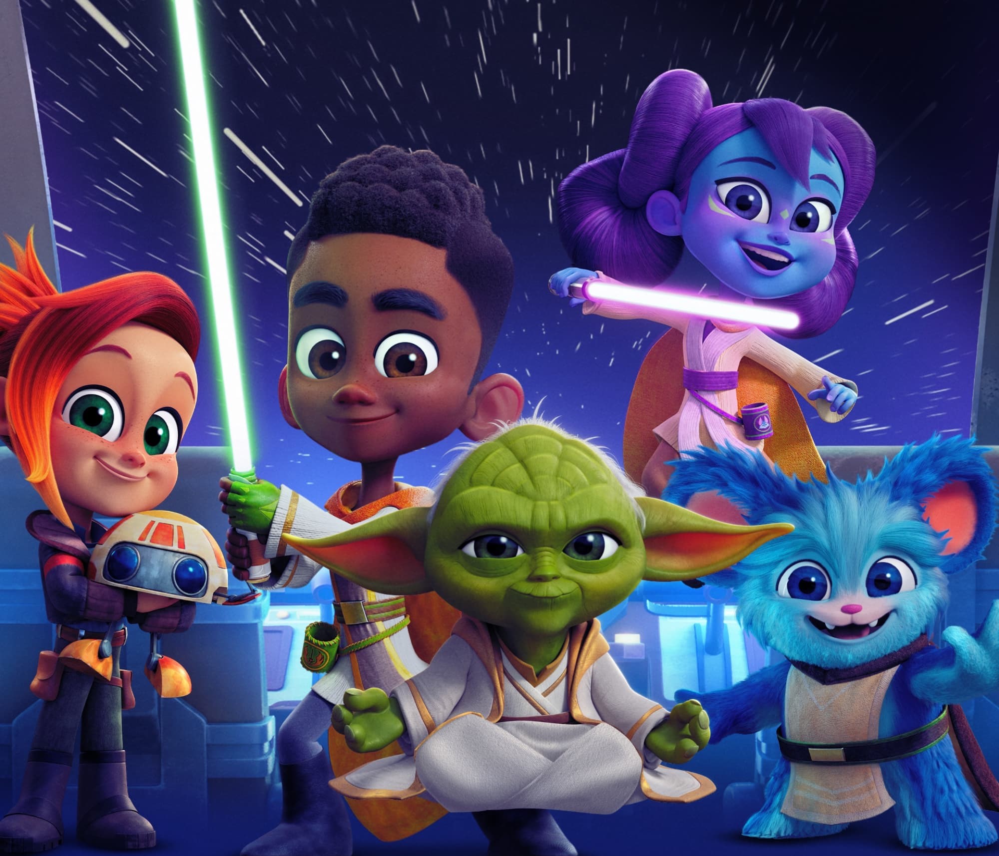 Jamaal Avery Jr and Michael Olson | STAR WARS: YOUNG JEDI ADVENTURES ...