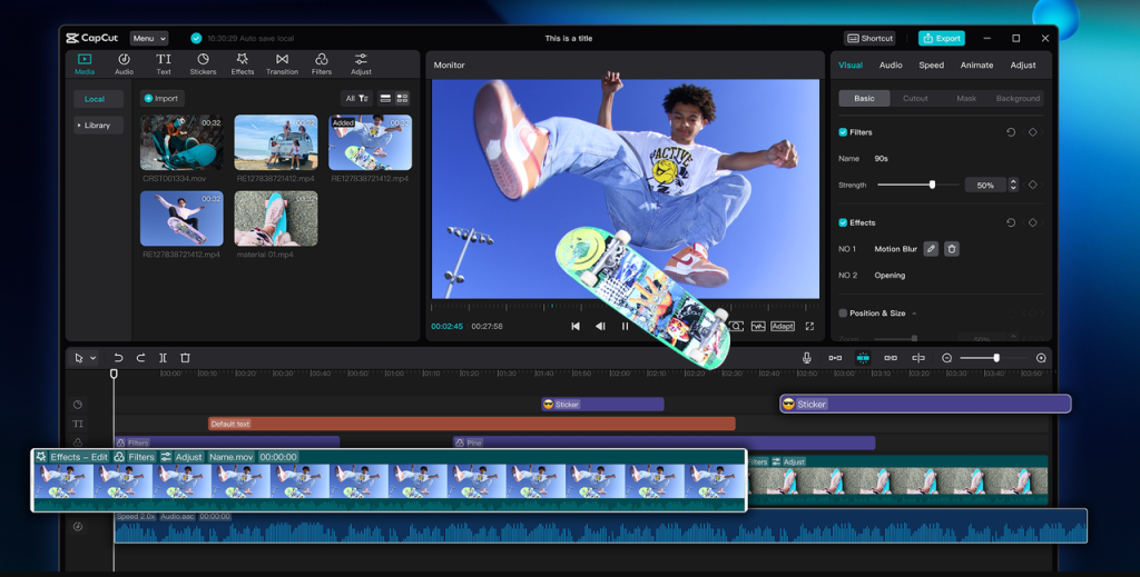 Make Your Pet Videos Pop Using Masks and Curves in CapCut Desktop Video ...